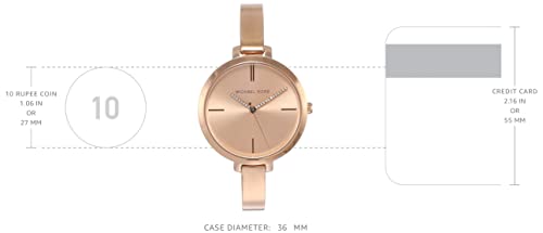 Michael Kors Analog Rose Gold Dial Women's Watch-MK3735 : Amazon.in ...