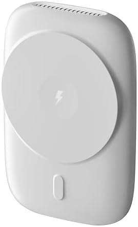 Amazon.com: Brookstone Magnetic Charging Wireless Power Bank with Stand ...
