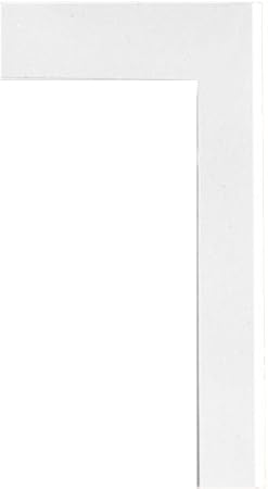 Swanstone TK00105.010 Solid Surface 6-Pieces Shower Trim Kit, 0.25-in L ...