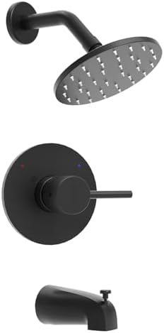 Replacement for Delta Shower Trim Kit 14 Series, Bath Tub Matte Black ...