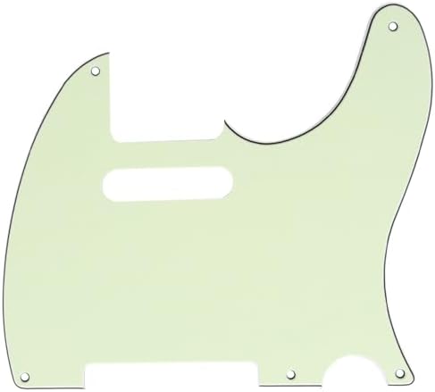 Musiclily 5 Hole Vintage Tele Pickguard for Fender American/Mexican ...