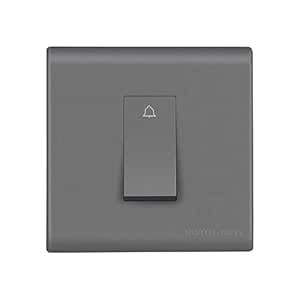 Wipro Northwest (Nowa) Switch Combo of 1M Plate + 1M 6A Bell Push ...
