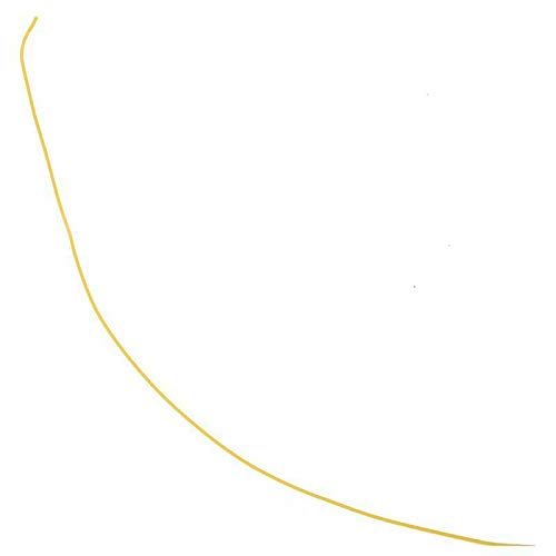 ELECTROPRIME 5X( PCB Solder Yellow Flexible 0.25mm Core Dia 30AWG Wire ...