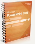 Microsoft PowerPoint 2016 - Level 1 - Complete Digital Textbook ...