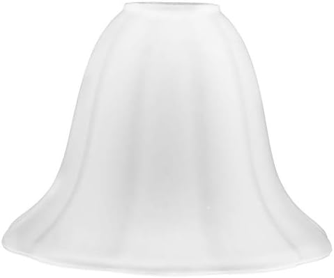 Beaupretty Frosted Glass Shade Bell Shape Glass Lamp Shade Replacement ...
