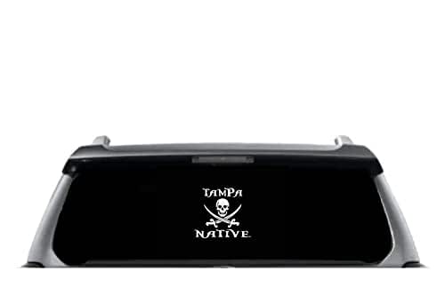 Amazon.com: Tampa Florida Native Decal White Choose Size : Automotive