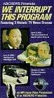 Amazon.co.jp: We Interrupt This Program [VHS] : ABC News: DVD