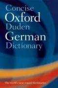 Concise Oxford-Duden German Dictionary by Clark (2005-04-14): Michael ...