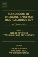 Buy Handbook of Thermal Analysis and Calorimetry, Volume 8, Recent ...