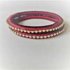 Buy meroon Fashion Bangle Set of 2 Online at Low Prices in India ...
