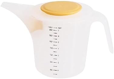 Amazon.com: 1500ml Plastic Pour Measuring Cup Water Pitcher Jugs With ...