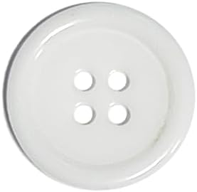 Amazon.com: White Plastic Sewing Button 20mm 3/4 inch 200 pcs for ...