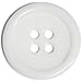 Amazon.com: White Plastic Sewing Button 20mm 3/4 inch 200 pcs for ...