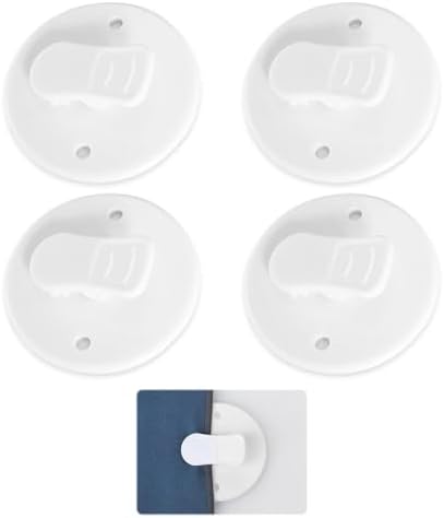 4PCS Shower Curtain Clips Windproof Shower Curtain Clip Plastic Curtain ...