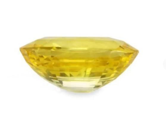 Buy Gemz Mine Natural Yellow Sapphire Stone 4 Carat 4 Ratti Pukhraj ...