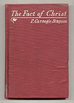 The Fact of Christ P.Carnegie Simpson: Amazon.com: Books