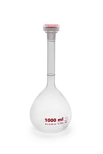 Volumetric Flask Class A, Material: Tpx/Pp Autoclavable 1000 Ml-Pack Of ...