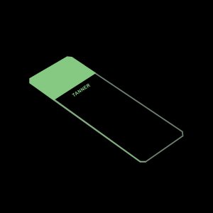 Tanner Slide, Clipped Corner, Green 144/pk: Amazon.com: Industrial ...