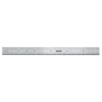 General 616 6" Fractional & Metric Steel Rules - Amazon.com