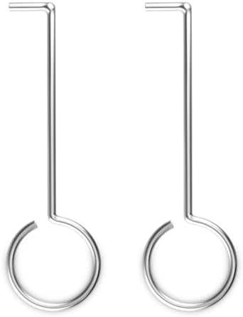 6Pcs Drain Key Lifting Hooks Stainless Steel Lifting Hook for Drain ...