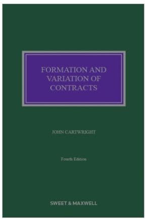 Formation and Variation of Contracts : Cartwright, Professor John ...