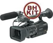 Amazon.com : Sony HVR-V1U HDV 1080i/24p Cinema Style Camcorder Kit ...