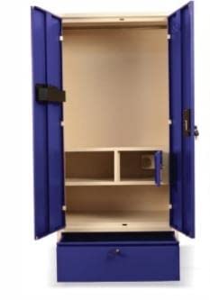 Triveni World Steel Wardrobe | 2 Door Large Almirah Cupboard with ...