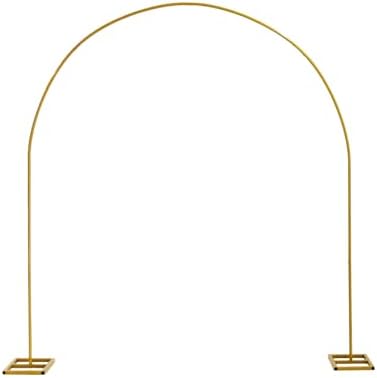 Amazon.com : LANGXUN 7.8Ft Metal Gold Balloon Arch Kit, Semi-Circular ...