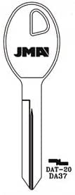 Amazon.com: JMA Uncut Key Blank Fits for Nissan - DA37 - DAT-20 (10 ...