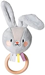 Taf Toys Rylee Bunny Soft Plush Sensory Rattle for Kids, Easy to Grasp ...