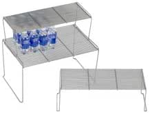 Amazon.com: The Container Store Flat Wire Stacking Shelf : Home & Kitchen