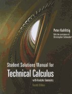 Technical Calculus with Analytic Geometry - Student Solutions Manual ...