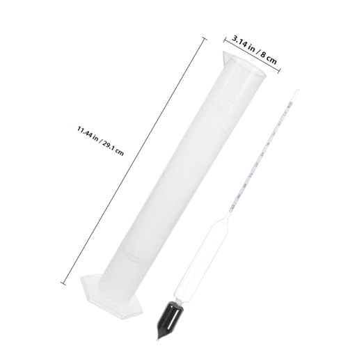 GALPADA Maple Syrup Hydrometer and 250ml Test Cup Set for 60-70% Sugar ...