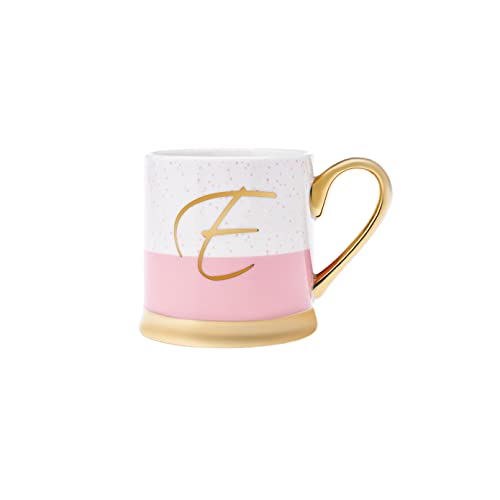 Snapklik.com : Letter E Porcelain Mug, 330ml, Pleasant Design ...
