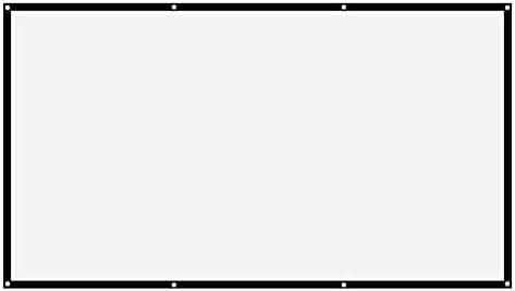Amazon.com: Leinwand Beamer Folie,Projector Screen 120 Inches 16:9 ...