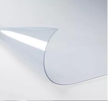 Placa de PVC Transparente Cristal, 120 cm x 62 cm x 0,30 mm | Amazon.com.br