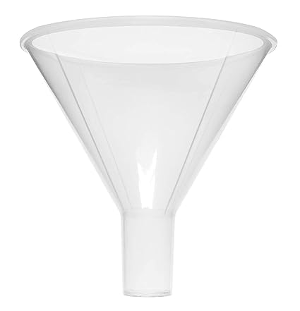Plastic powder funnel 80 mm Pack of 5 : Amazon.in: Home & Kitchen