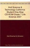 Holt Science & Technology California: Student One-Stop CD-ROM Grade 7 ...