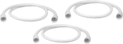Connection Pipe in Pack of 3- (36" Inch) for Geyser, Wash Basin (Multi ...