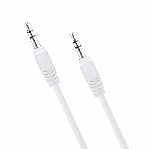 Techjunkie AX-87 Stereo Audio Aux Cable 3.5mm Male to Male Mobile Aux ...