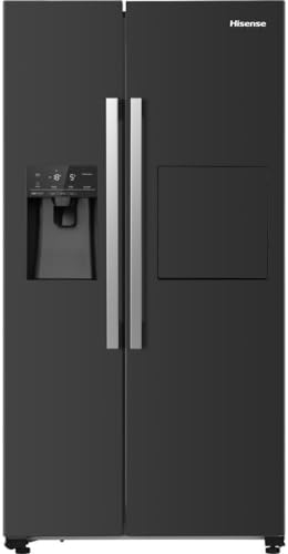 Hisense RS694N4BBE Plumbed Total No Frost American Fridge Freezer ...