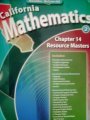 Chapter 14 Resouce Masters Grade 2 (California Mathematics, Math ...