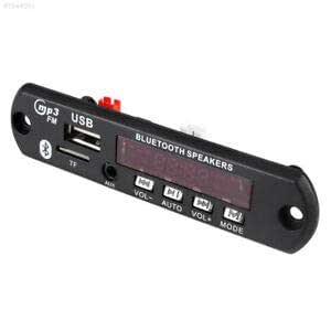 Muskan Enterprises -ME ED99 DC 12V Car Auto LED USB Bluetooth MP3 ...