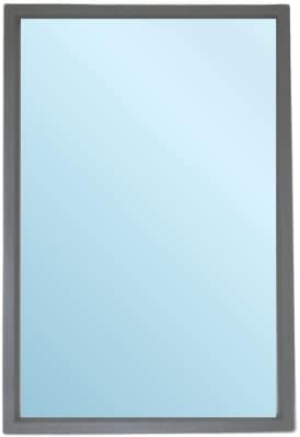 Glass and Steel Frame Insert for Doors (24 x 36) - Amazon.com