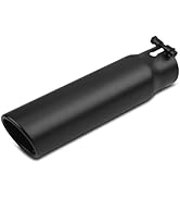 Amazon.com: Vurkcy 5 inch Inlet Curved Exhaust Tip, 5" Outlet 15 ...