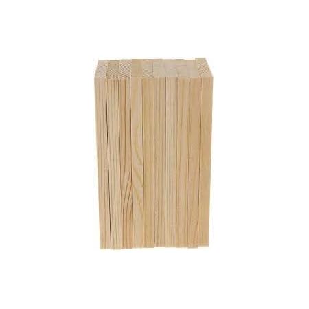 segolike 10 pieces natural pine wood rectangle board panel for arts ...