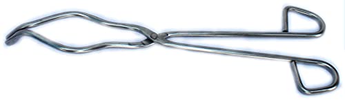 Labworld Crucible Tongs Steel for lab Size 12 inches Long to Hold ...