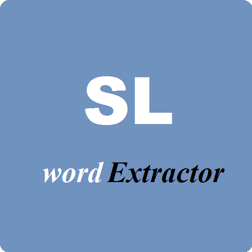 SL Word Extractor - App on Amazon Appstore
