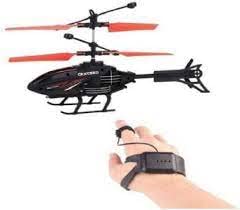 Buy POP STORE Helicopter Controlled by Wrist Band Remote (Watch Type ...