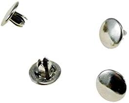 Amazon.com: 4 Pack 1/4" Metal Hole Plugs - Nickel Plated Steel Round ...